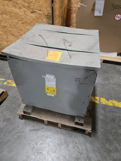 FARGO DA75XN1/K4/FE 75 KVA Transformer, 480 Delta/400 Y, 3 Phase 60 Hz ...