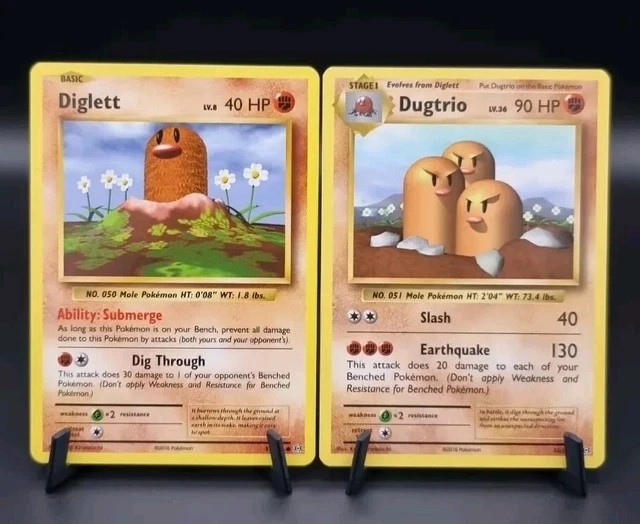 POKÉMON KARTE XY Evolutions Bundle 55/108 Diglett & 56/108 Dugtrio EUR 2,32 - PicClick DE