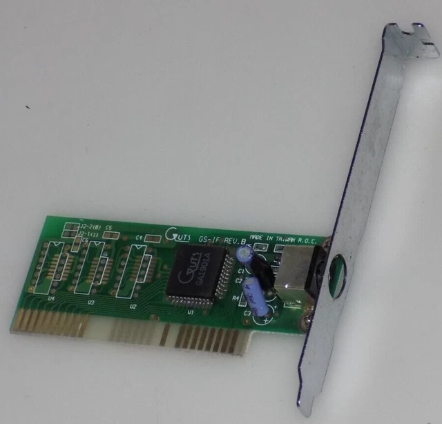 VINTAGE- GUTS GS-IF 8-Bit Isa Controller Board Pc Xt £3.95 - PicClick UK