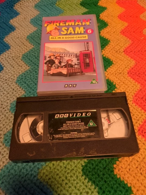 FIREMAN SAM VHS video tape Children’s Classic All In A Good Cause 6 EUR ...