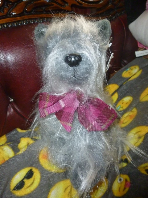 GREYFRIARS BOBBY PLUSH Soft Toy Edinburgh Scotland Skye Terrier Dog ...