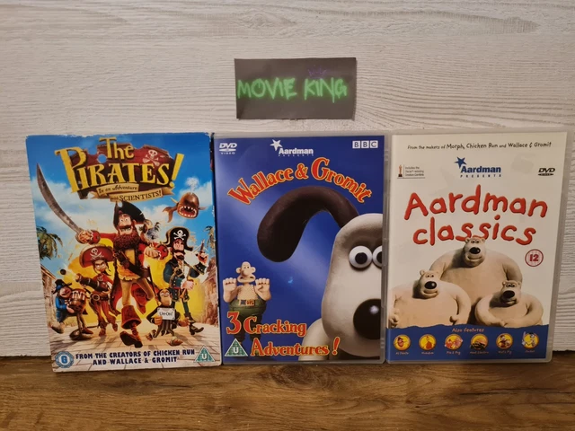 AARDMAN CLASSICS / Wallace & Gromit / The Pirates (DVD X3) 3 Cracking ...