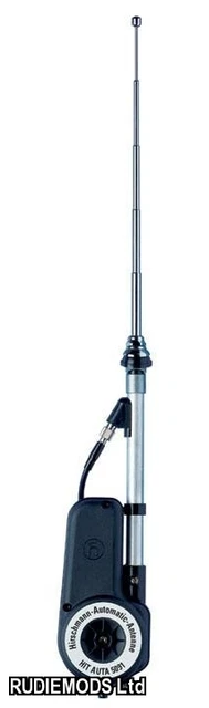 HIRSCHMANN AUTA 2050 Chrome Mast Electric Car Aerial Lancia Mazda ...