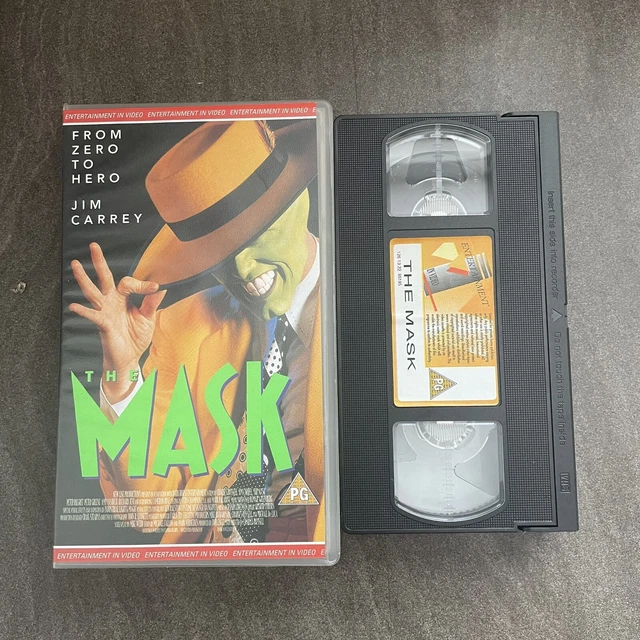 THE MASK [VHS] [VHS Cassette Tape] Jim Carey Classic Movies 1994 £5.36 ...