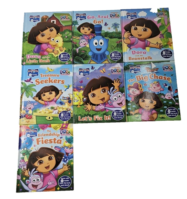 NICKELODEON DORA THE Explorer Story Lot 7 Reader Me Books Read Aloud ...