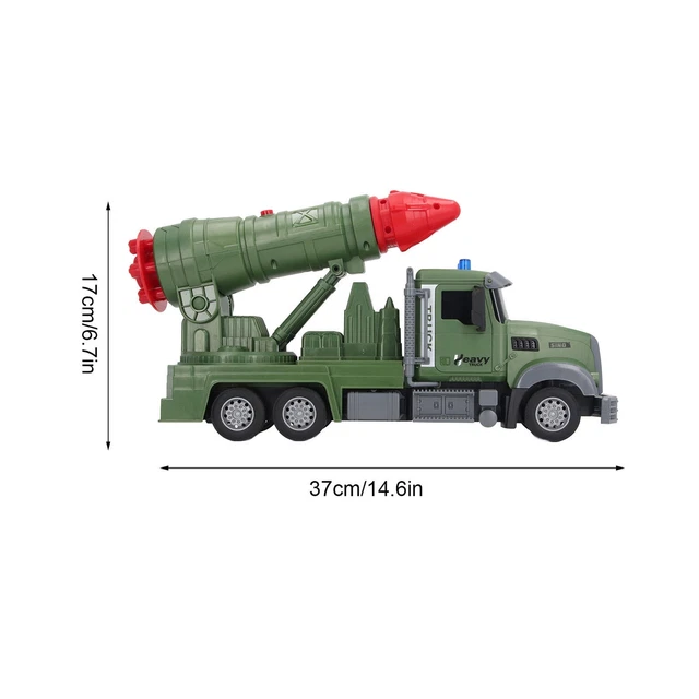 REMOTE CONTROL MISSILE Launcher Car RC Missile Launcher Car High ...