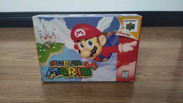 SUPER MARIO 64 Box only (Nintendo 64) No game and no manual $68.00 ...