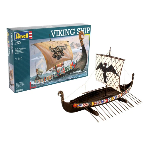 VIKING SHIP MODEL SET KIT 1:50 Revell Kit Navi Die Cast Action Figure £ ...