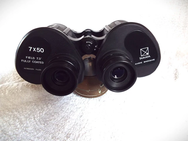 CLASSIC TAMAYA 7X50, 7.3 marine binocular. JB-2 Katsuma mfg VG+ cond, with case £240.00 ...