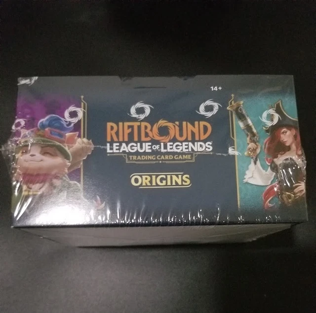 RIFTBOUND LEAGUE OF Legends TCG: Origins Booster Box English Sealed ...