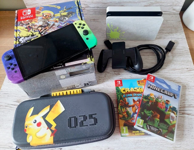 NINTENDO SWITCH (OLED Model) HEG-001 Splatoon 3 Edition - 64GB -... £ ...