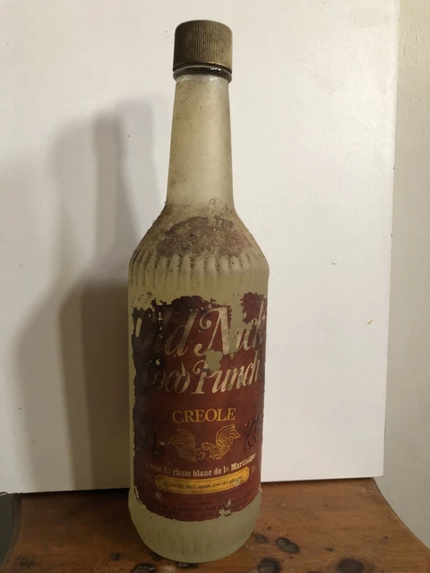 OLD NICK VINTAGE new bottle Rhum Coco punch Creole collection 70cl ...