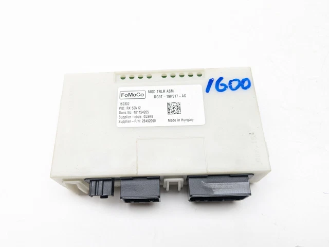 FORD RANGER TRAILER Tow Bar Control Module Ecu Dg9T19H517Ag T6 2016 £ ...