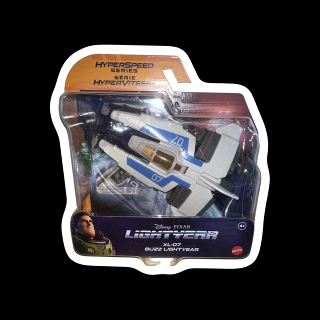 DISNEY PIXAR LIGHTYEAR Hyperspeed Series XL-07 Rocket Ship & Mini Buzz ...
