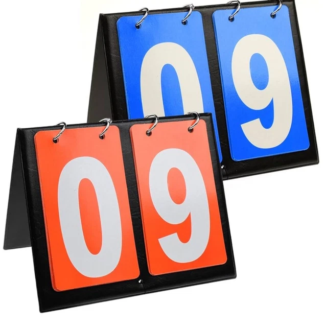 2 PACK PORTABLE Competition Flip Scoreboards £7.55 - PicClick UK