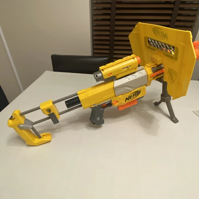 NERF N-STRIKE ELITE Recon CS-6 Blaster/Gun Scope, Stock, Stand Guard 6x ...