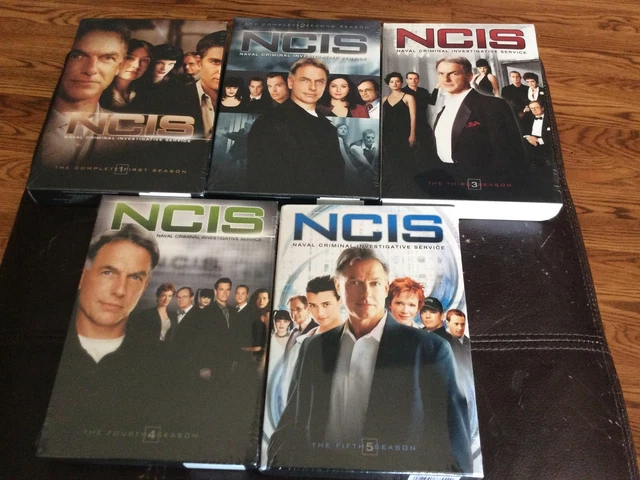 NCIS COMPLETE SEASON 1 2 3 4 5 Lot DVD CBS Naval Criminal Investigative ...