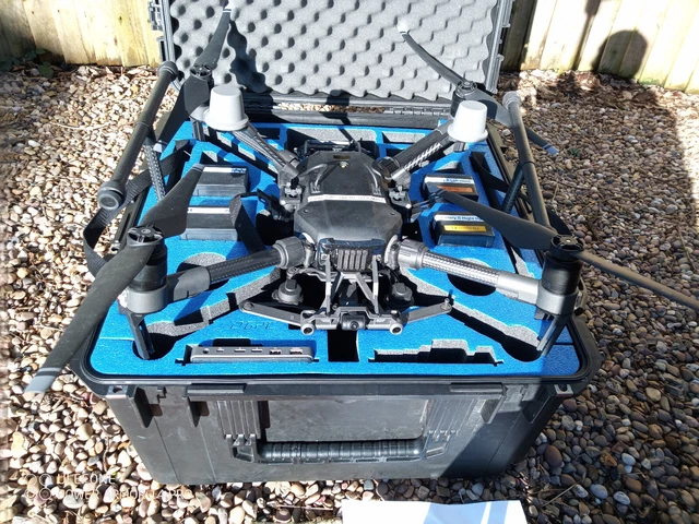 DJI MATRICE 210 V2 RTK,16 Batteries & Charging Station X5s 14 - 42 cams ...