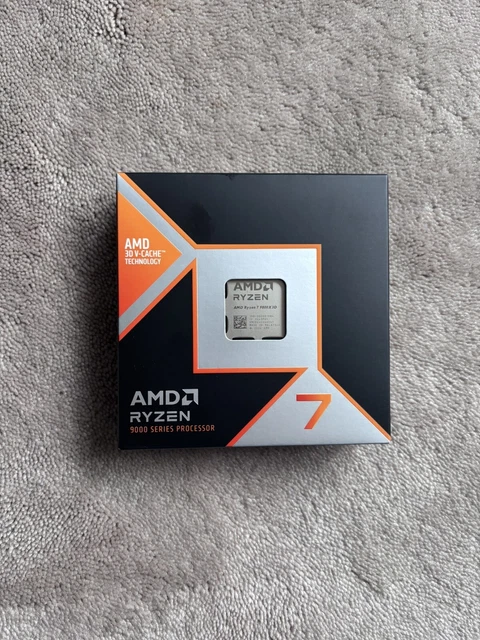 AMD RYZEN 7 9800X3D (8 Core, 16 Thread Processor, 5.2 GHz Max) NEXT DAY ...