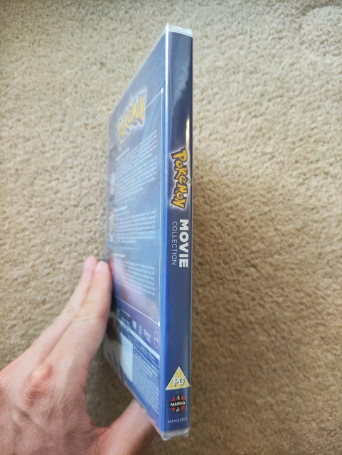 POKEMON MOVIE COLLECTION 1-3 - First/2000/3 Box Set - UK Reg 2 NEW ...