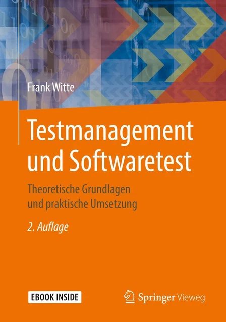 TESTMANAGEMENT UND SOFTWARETEST, Frank Witte EUR 54,99 - PicClick FR TESTMANAGEMENT UND SOFTWARETEST, Frank Witte EUR 54,99 - PicClick FR