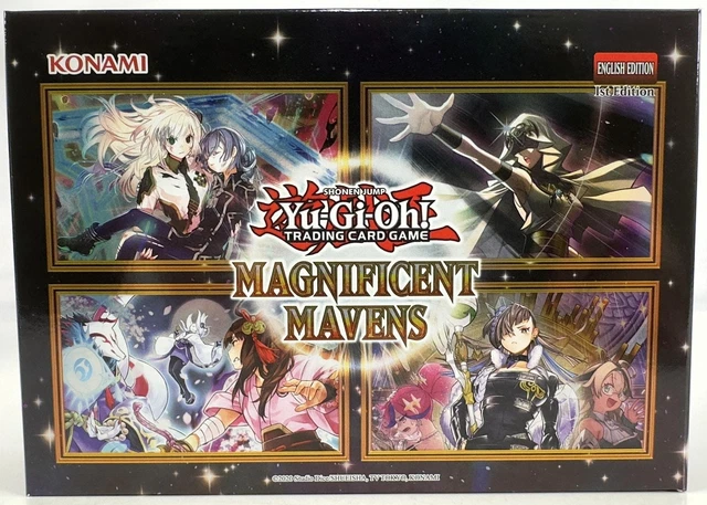 YU-GI-OH! 2022 HOLIDAY Box: Magnificent Mavens (MAMA) Box English Factory Sealed $42.95 ...