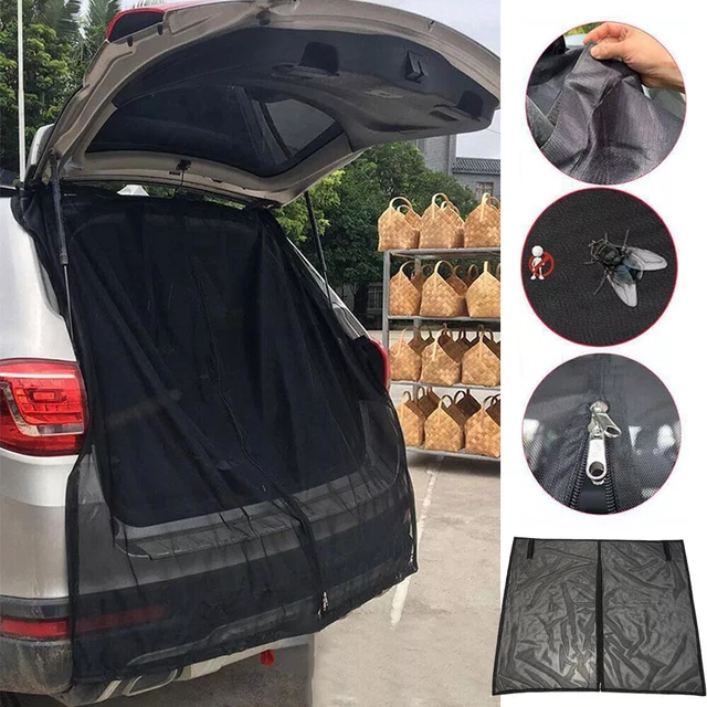 Insect Mesh Magnetic Fly Screen For VW T5/T6 Sliding Door - Black Mesh ...