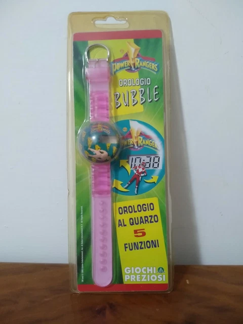OROLOGIO POWER RANGERS Bubble Giochi Preziosi anni 90 EUR 34,00 ...