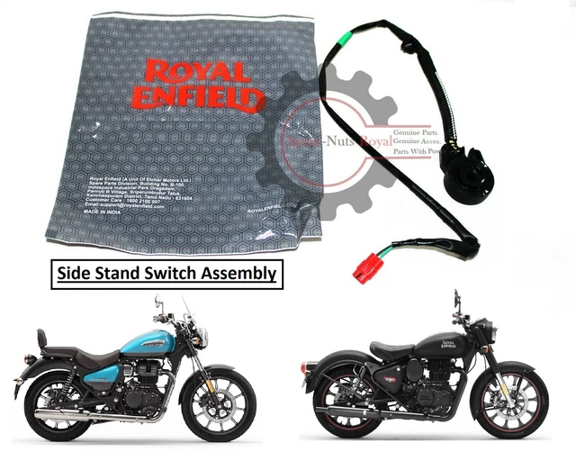 ROYAL ENFIELD SIDE Stand Switch Assembly For Meteor & New Classic 350cc ...