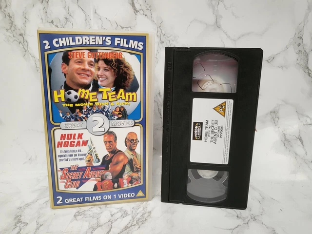 VINTAGE HULK HOGAN The Secret Agent Club VHS Video Tape 1996 & Home ...