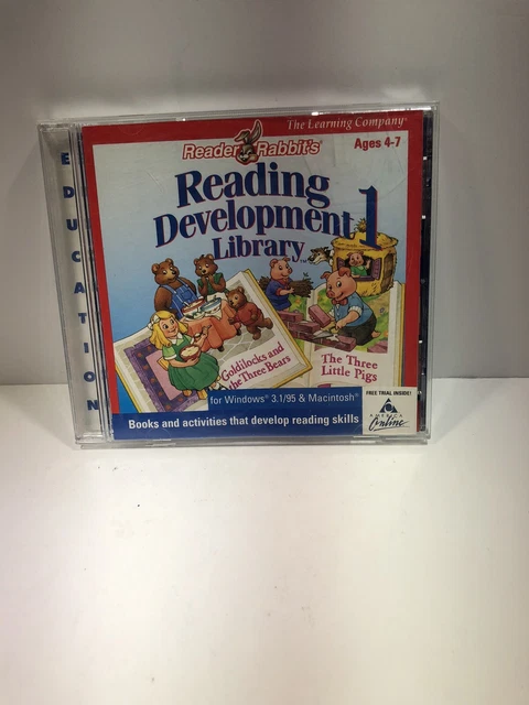 READER RABBIT READING Library READING DEVELOPMENT LIBRARY 1, 1 CD( PC ...