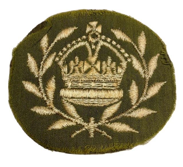 WW2 BATTLE DRESS Sleeve Rank Badge - Sergeant-Major (WO2) - #1 $3.50 ...