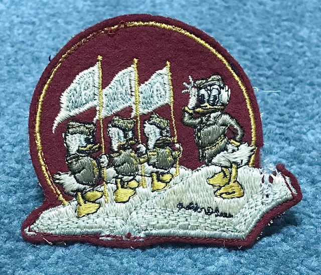 ORIGINAL WWII ERA Disney PMA Military Academy Patch On Felt $74.99 ...