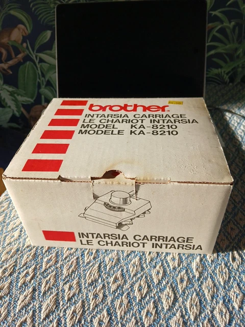 BROTHER INTARSIA CARRIAGE KA-8210 Knitting Carriage Unused Boxed £19.44 ...