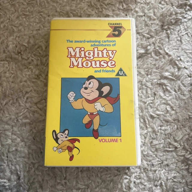 MIGHTY MOUSE AND Friends - Volume 1 - VHS Video Tape - 1986 - R2 PAL ...