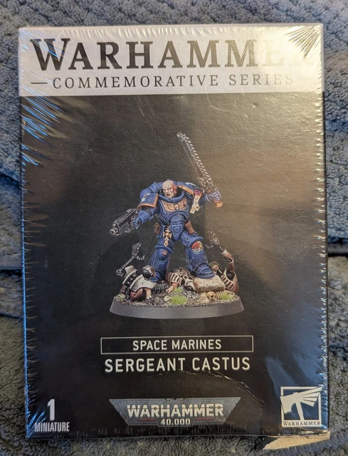 GAMES WORKSHOP WARHAMMER 40K Sergeant Castus Commerative Series Space ...