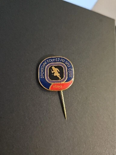 PIN BADGE SIGN signet SPO CSSR 1980 collector's item £2.99 - PicClick UK
