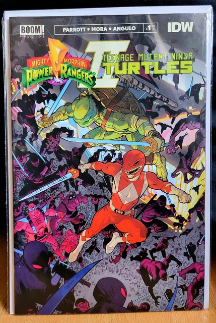 MIGHTY MORPHIN POWER Rangers Tmnt Ii #1 (2023) Idw Comic Nm EUR 6,94 ...