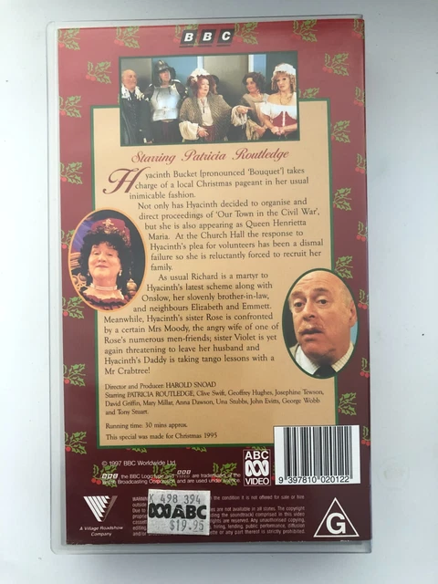 KEEPING UP APPEARANCES Christmas Special VHS Popular Classic British ...