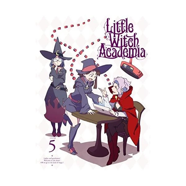 LITTLE WITCH ACADEMIA Vol.5 First Limited Edition DVD Making Book Card ...