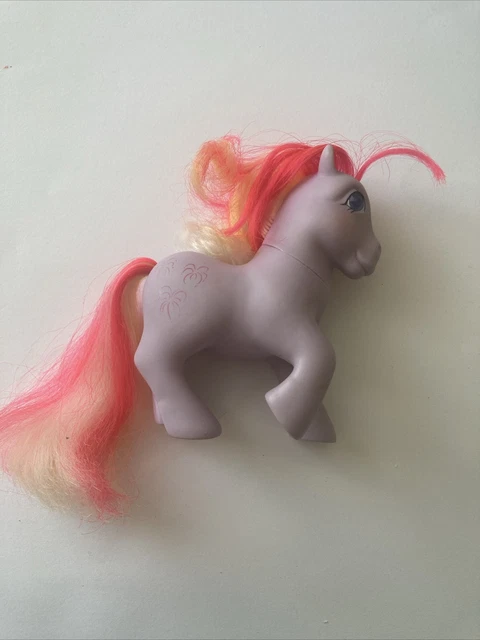 VINTAGE 1985 MY Little Pony Sky Rocket Hasbro G1 Ponies Twinkle Eyes ...