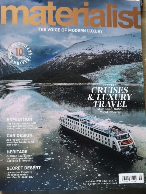 MATERIALIST THE VOICE of Modern Luxury Magazin 4/2025 EUR 5,00 ...