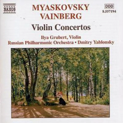 NIKOLAY MYASKOVSKY VIOLIN Concertos (Yablonsky, Russian Po, Grubert ...