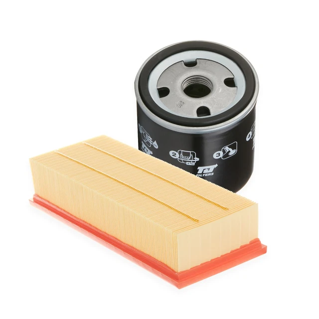 TJ FILTERS SERVICE Kit Air Filter + Oil Filter Fits BMW Land Rover MG ...