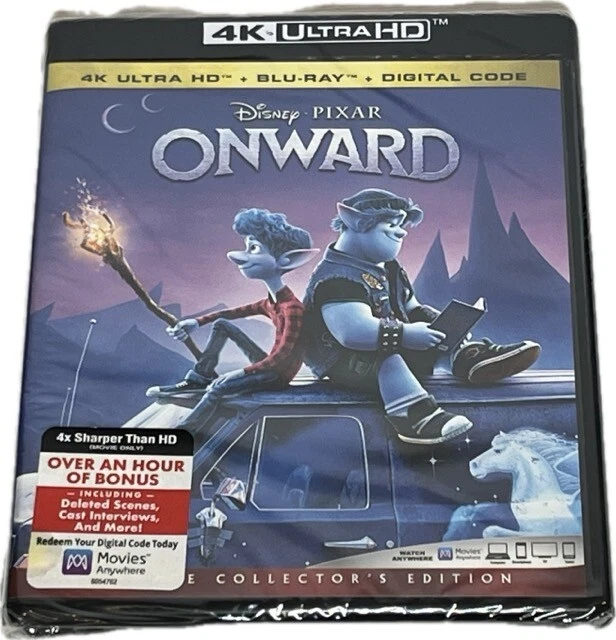 ONWARD DISNEY PIXAR Blu-Ray DVD 4K Ultra HD famille enfants film film ...