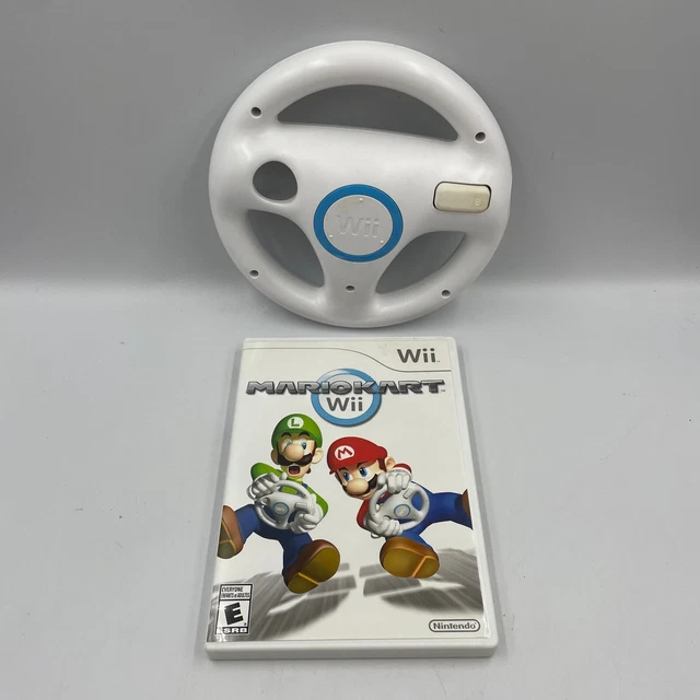 MARIO KART NINTENDO Wii With Wii Wheel Tested Working No Manual £41.57 ...