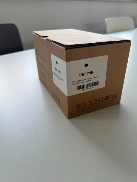 KONICA MINOLTA TONER TNP79K, schwarz f. bizhub C3350i/C4050i (ca. 13. ...