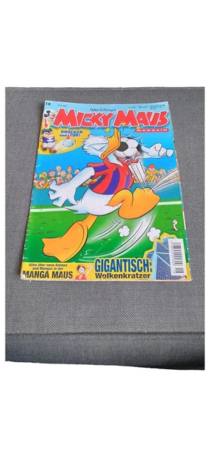 MICKY MAUS MAGAZIN 18 - Fußball - Comic Zeitschrift Disney EUR 5,95 - PicClick DE