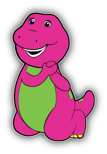AUTOCOLLANT PARE-CHOCS BARNEY Cartoon Baby Bop - ''TAILLES'' EUR 4,19 ...