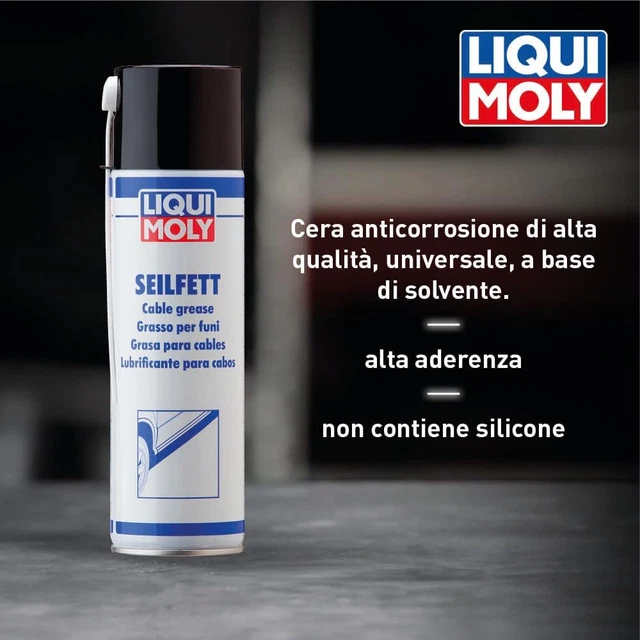 GRASSO PER FUNI (Spray), 500 Ml, Lubrificazione Grasso, Protezione Del ...